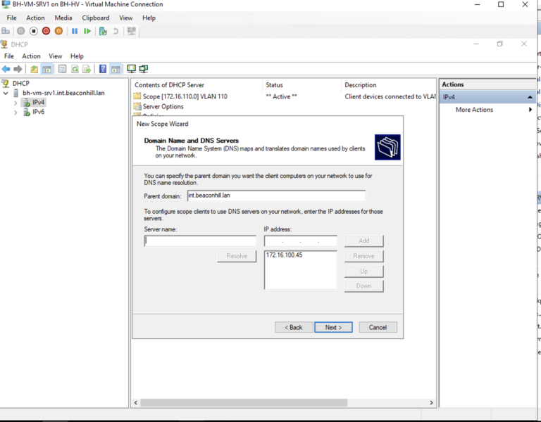 Configuring DNS and DHCP in Windows Server 2019 – Nicholas Pineiro
